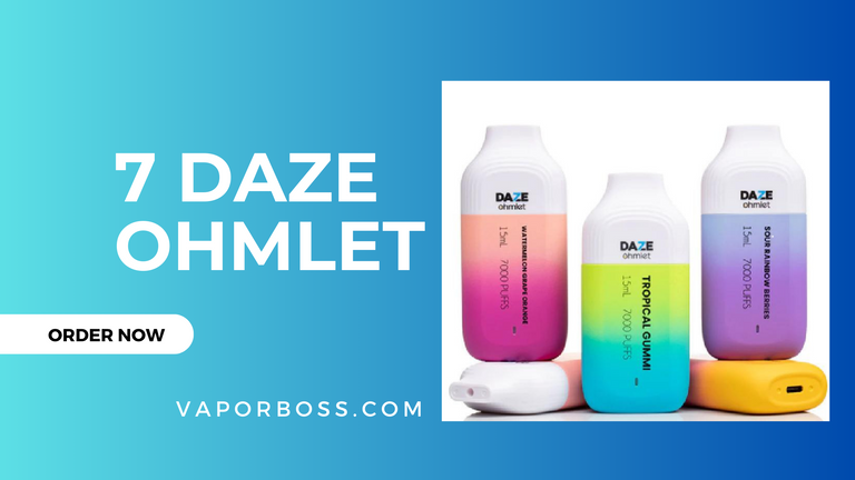 Why the Craze of 7 Daze Ohmlet Disposable is Increasing?