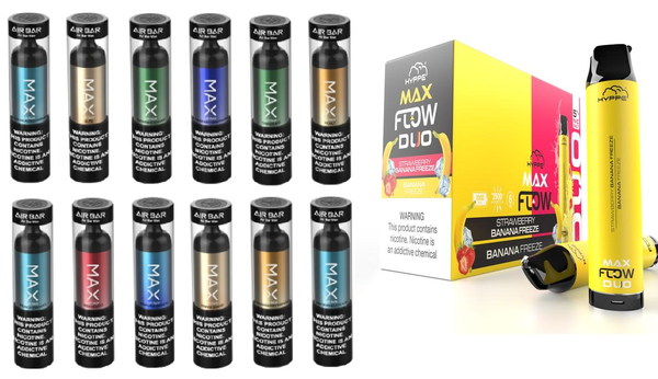 Air Bar Max V/S Hype Max Flow Duo: Find Out Your Vaping Match!