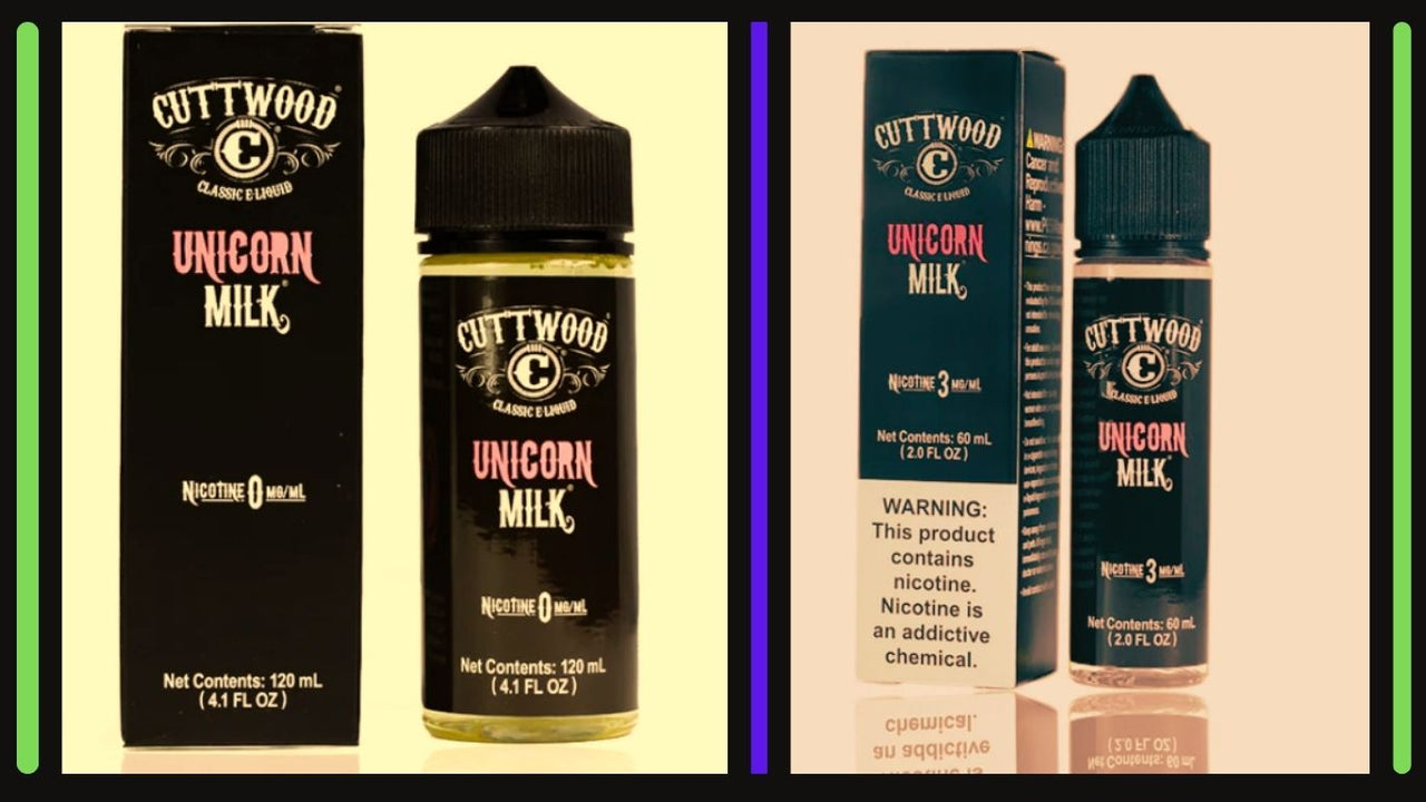 The Secret Of A Good Vape Juice - Cuttwood Unicorn Milk!
