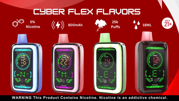 Cyber Flex Vape Review 2025 – Specs, Performance & Flavors