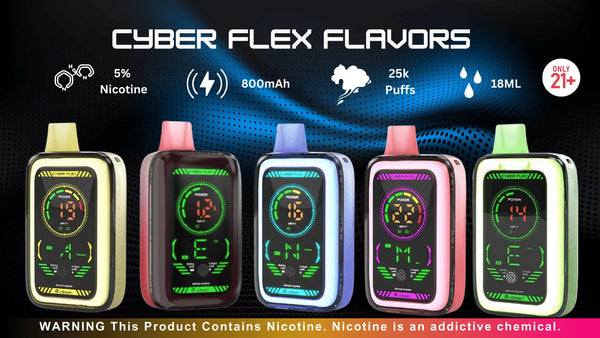Top 5 Cyber Flex Flavors | Find Cyber Flex Near Me