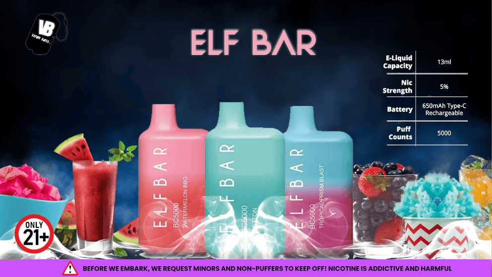 How Many Puffs Can An Elf Bar BC5000 Endure?