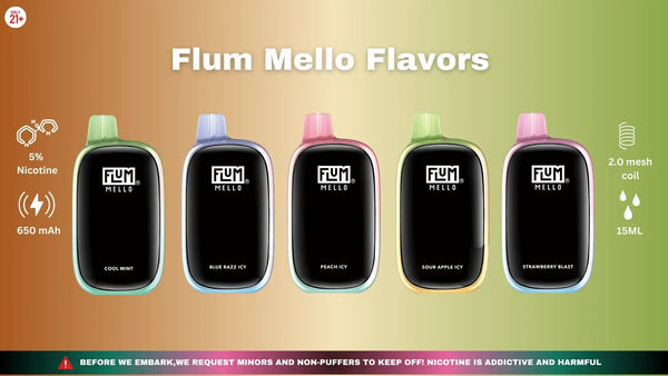 Flum Mello Flavors: A Guide to the Most Refreshing and Unique Vape
