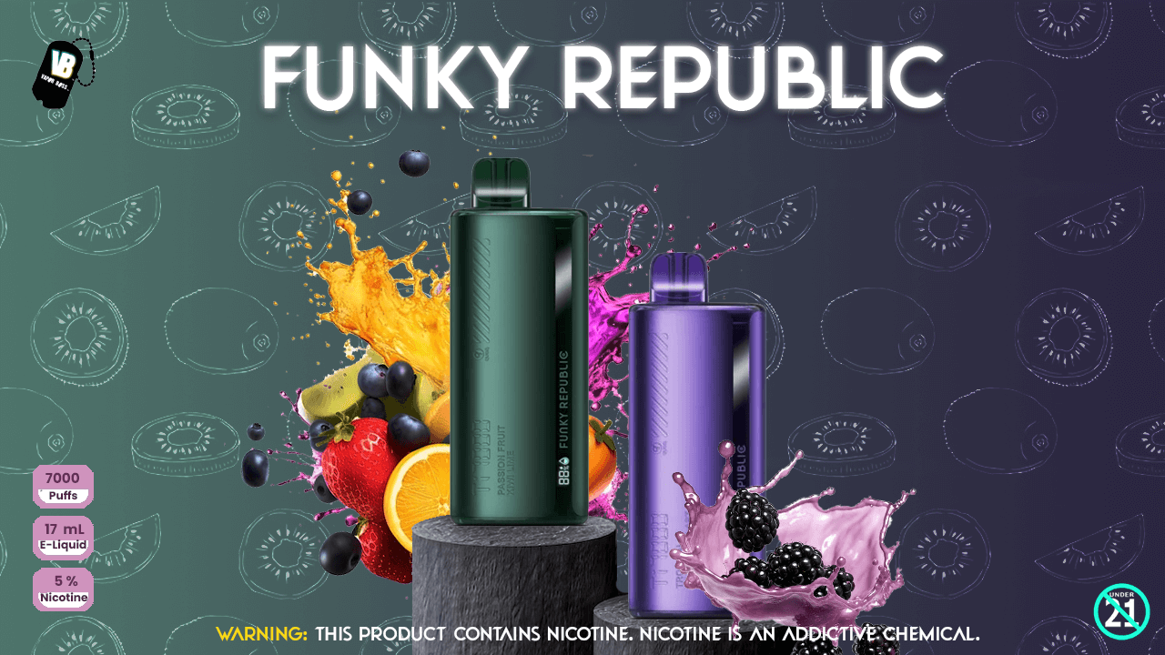 Unpacking the Funky Republic A New Paradigm in Disposable Vapes