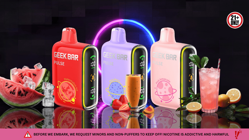 Geek Bar Pulse Vape: Tech-Infused Vaping Experience!