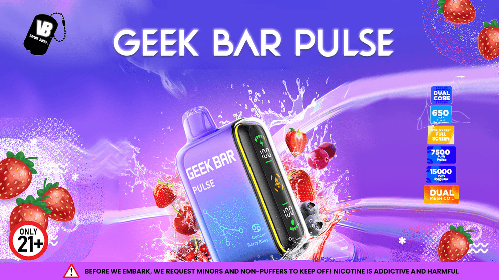 Geek Bar Pulse Review: Best For Longer-Lasting Vaping Sessions