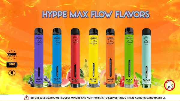 Hyppe Max Flow - One-Stop Vape For Enhanced Vaping Experience