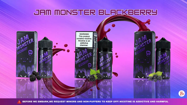 Experience Jam Monster Blackberry: Sweet and Tangy Bliss