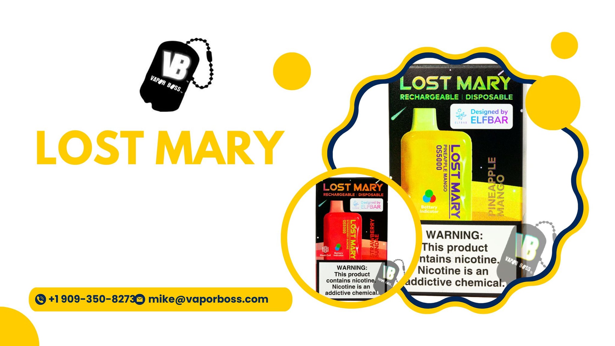 Want to Mesmerize in the Magic of Vaping: Try Lost Mary OS5000