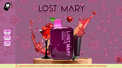 Lost Mary: A Sensory Journey Through Innovation and Flair.