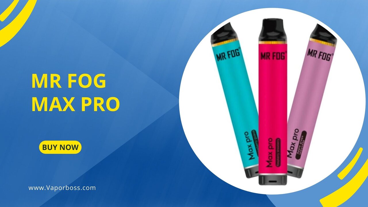 Eccentric! Mr Fog Max Pro is a Game Changer in the Market