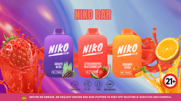 Tech meets Taste Niko Bar Vape Device Review