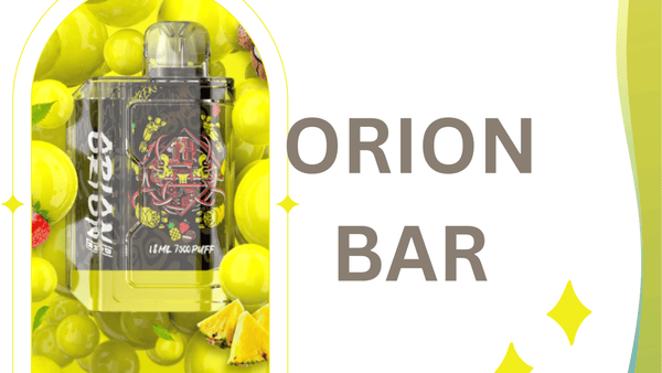 Agree! Orion Bar is the Hidden Gem of the Vaping Industry