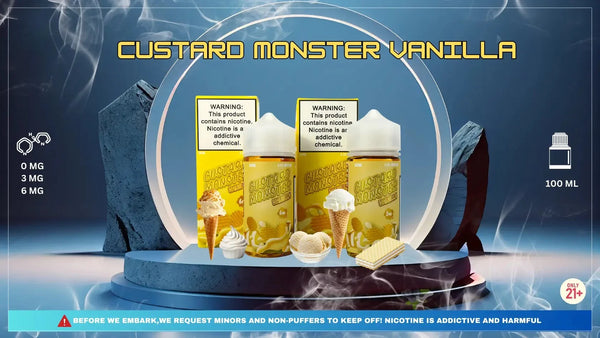 Indulge in the Rich Flavor of Custard Monster Vanilla