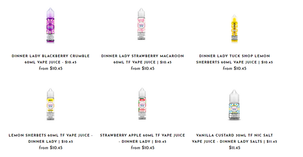 Dinner Lady Disposable Vape- The Best Vaping Fantasy Is Here!