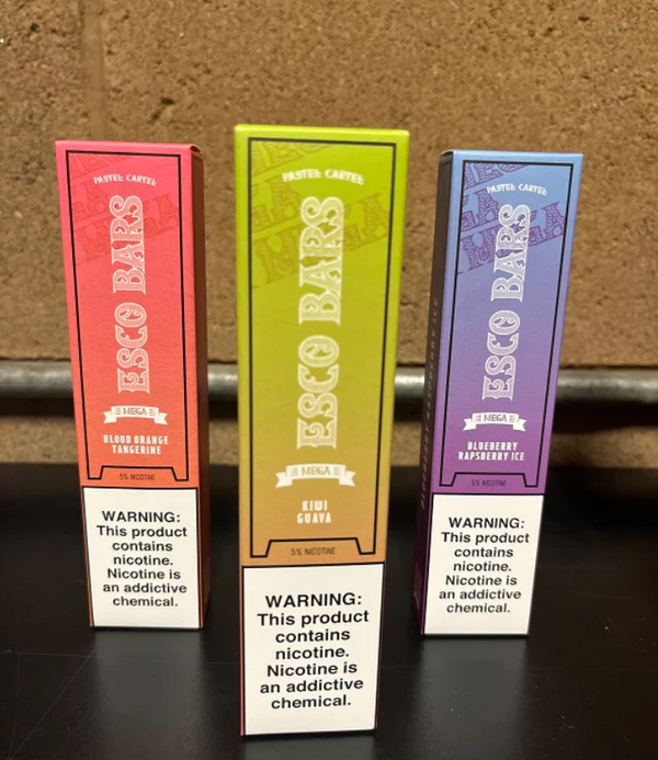 Esco Bars Mega Ripe Collection Flavor Profiles