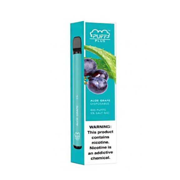 What Is Puff Plus Aloe Grape Disposable Vape?
