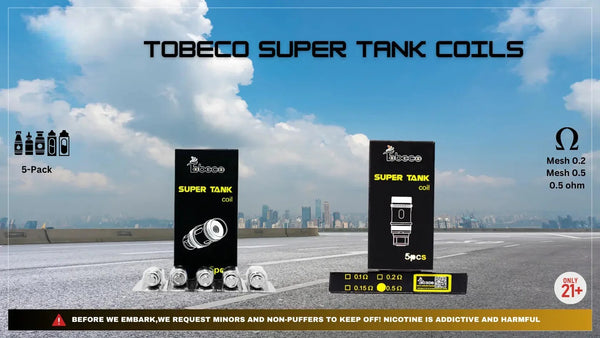 Tobeco Super Tank Coils: Best Options for 2024