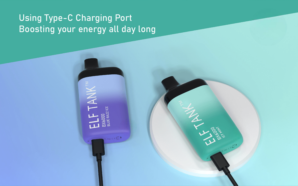 Elf Tank BX6000 | 6000 Puffs | 5% Nicotine | $8.00