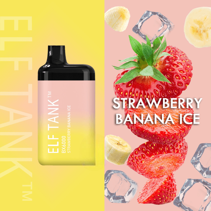 Elf Tank BX6000 | 6000 Puffs | 5% Nicotine | $8.00
