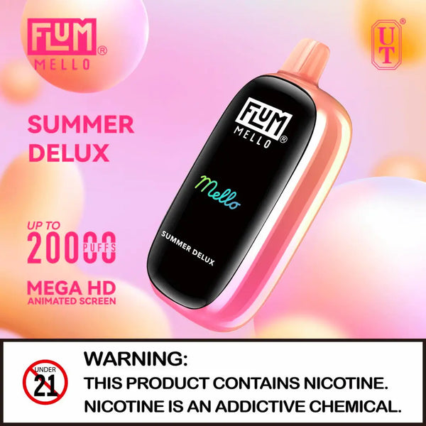 Flum Mello Summer Delux Disposable Vape 20000 Puffs