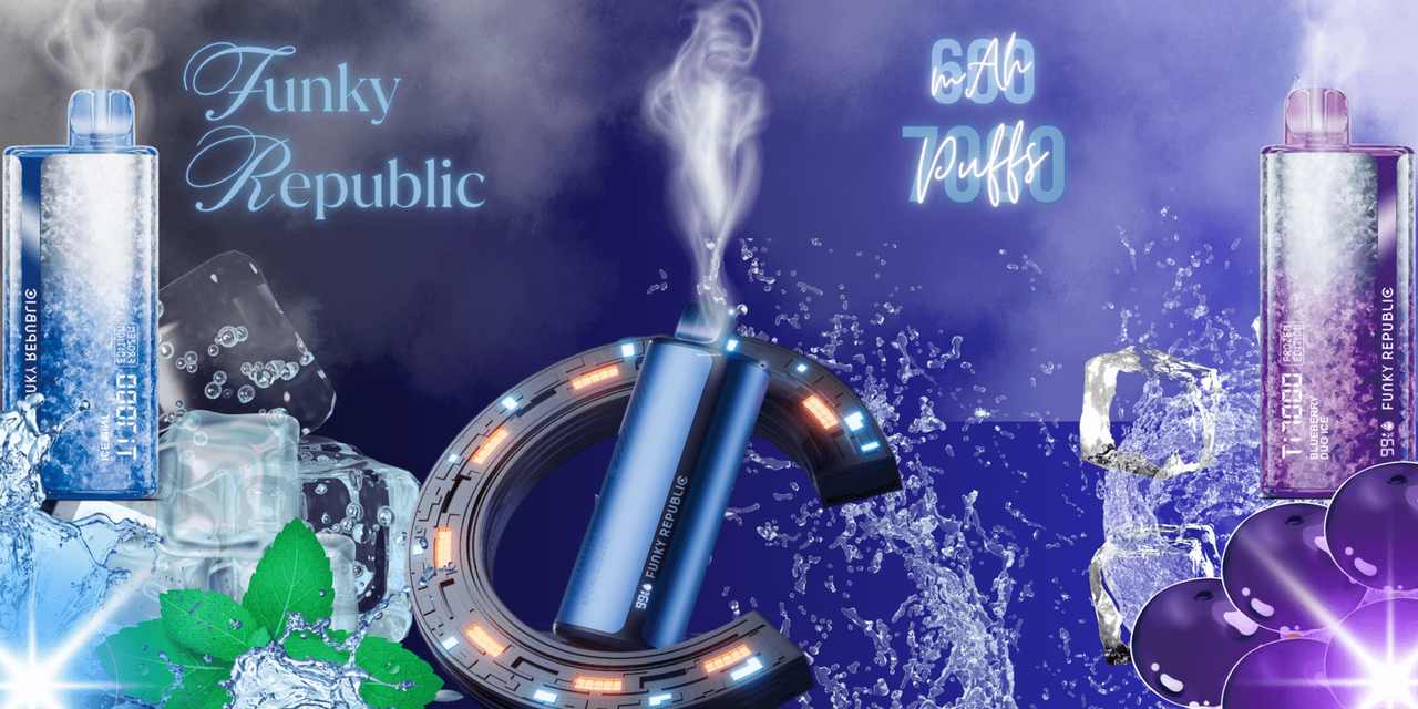Funky Republic - $11.99 | Ti7000 Disposable Vape