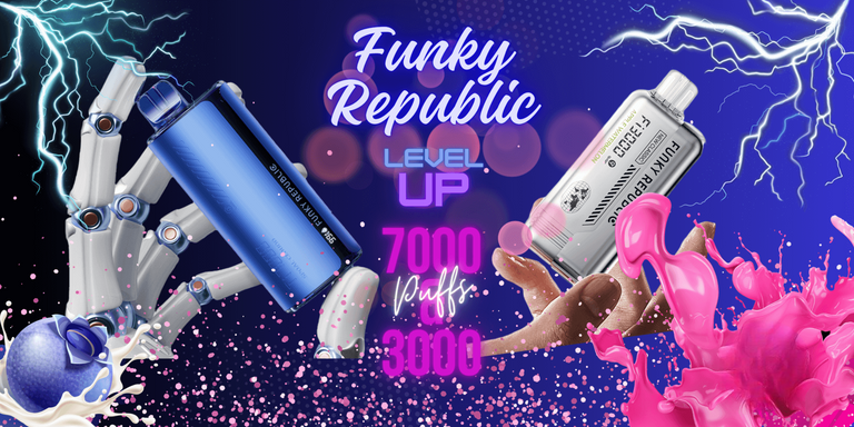 Funky Republic - $11.99 | Ti7000 Disposable Vape