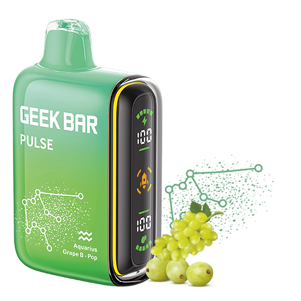 Aquarius Grape Blow Pop Geek Bar Pulse Vape | $12.99 | Dual Mesh Coil
