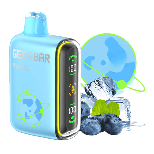 Geek Bar Pulse Blue Razz Ice | $12.99 | Twelve Tribes