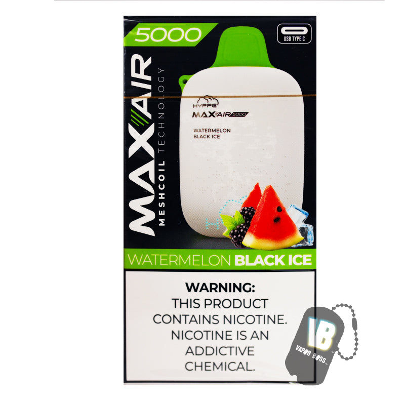 Hyppe Max Air 5000 Puffs | 5% Nicotine | $10.50
