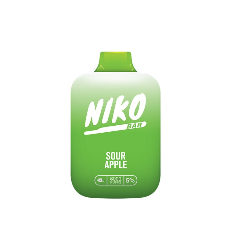 Niko Bar Vape | 6000 Puffs | 5% Nicotine | $12.99