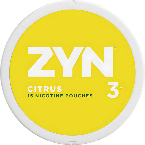 ZYN Citrus - 15 Pouches – 3mg Nicotine Refreshment