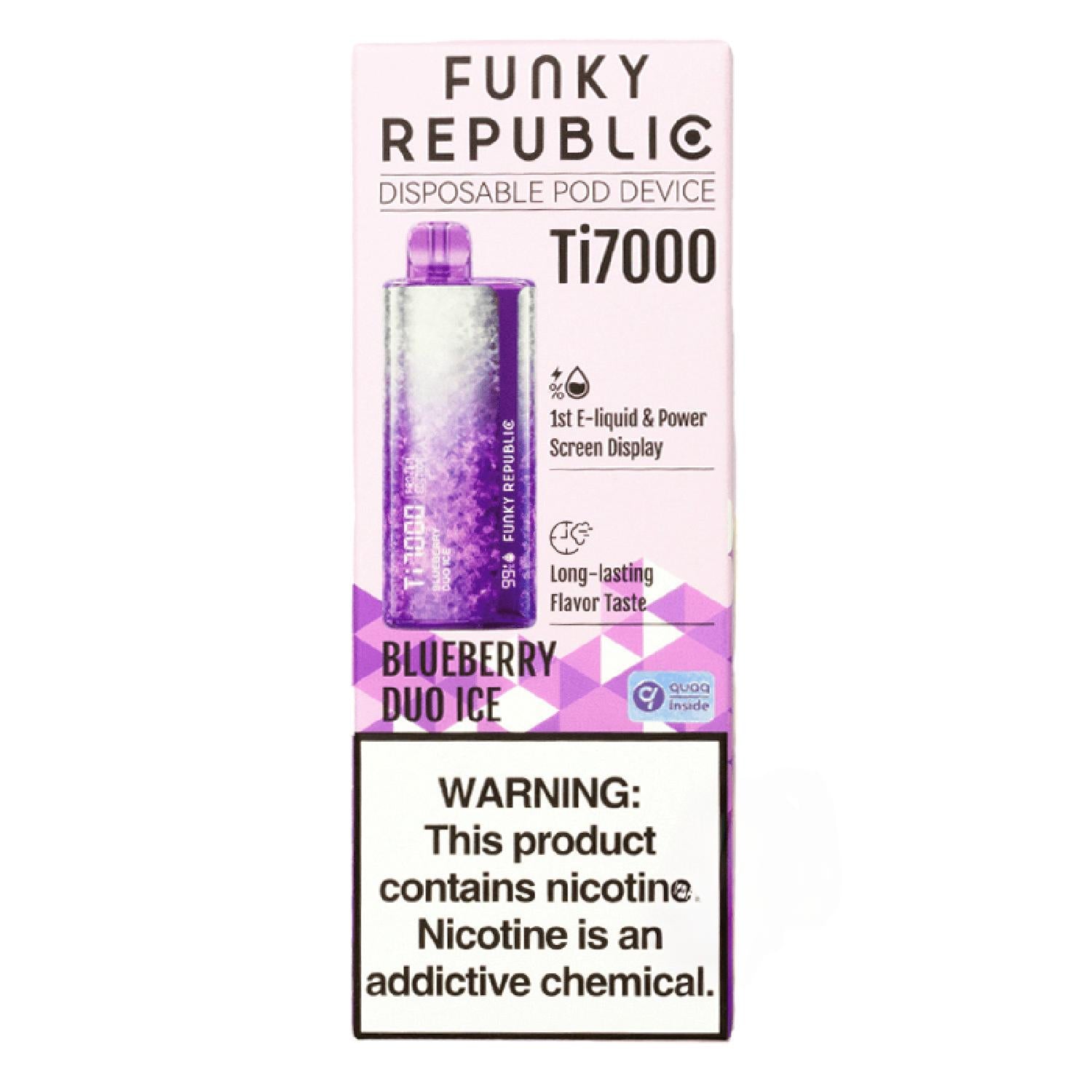 Funky Republic - $11.99 | Ti7000 Disposable Vape
