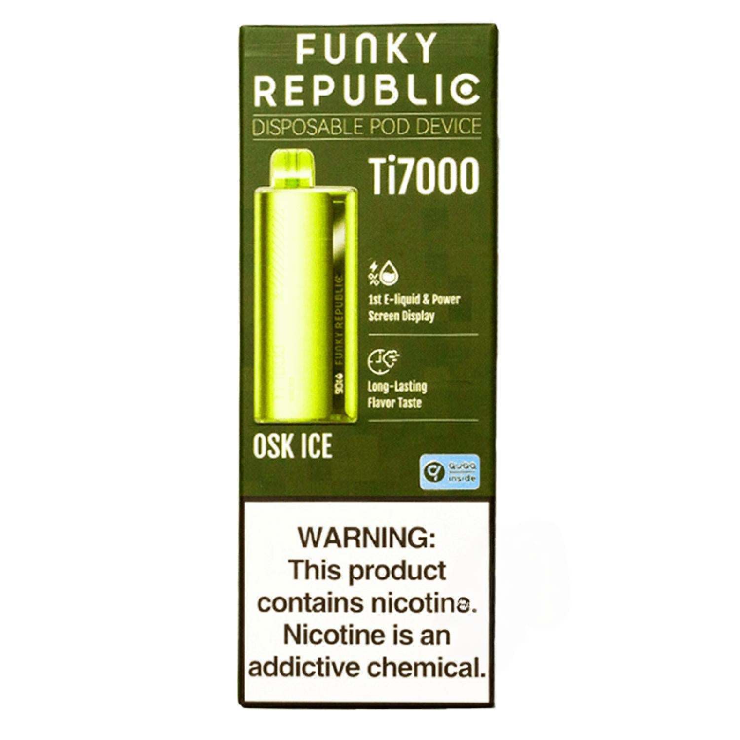 Funky Republic - $11.99 | Ti7000 Disposable Vape