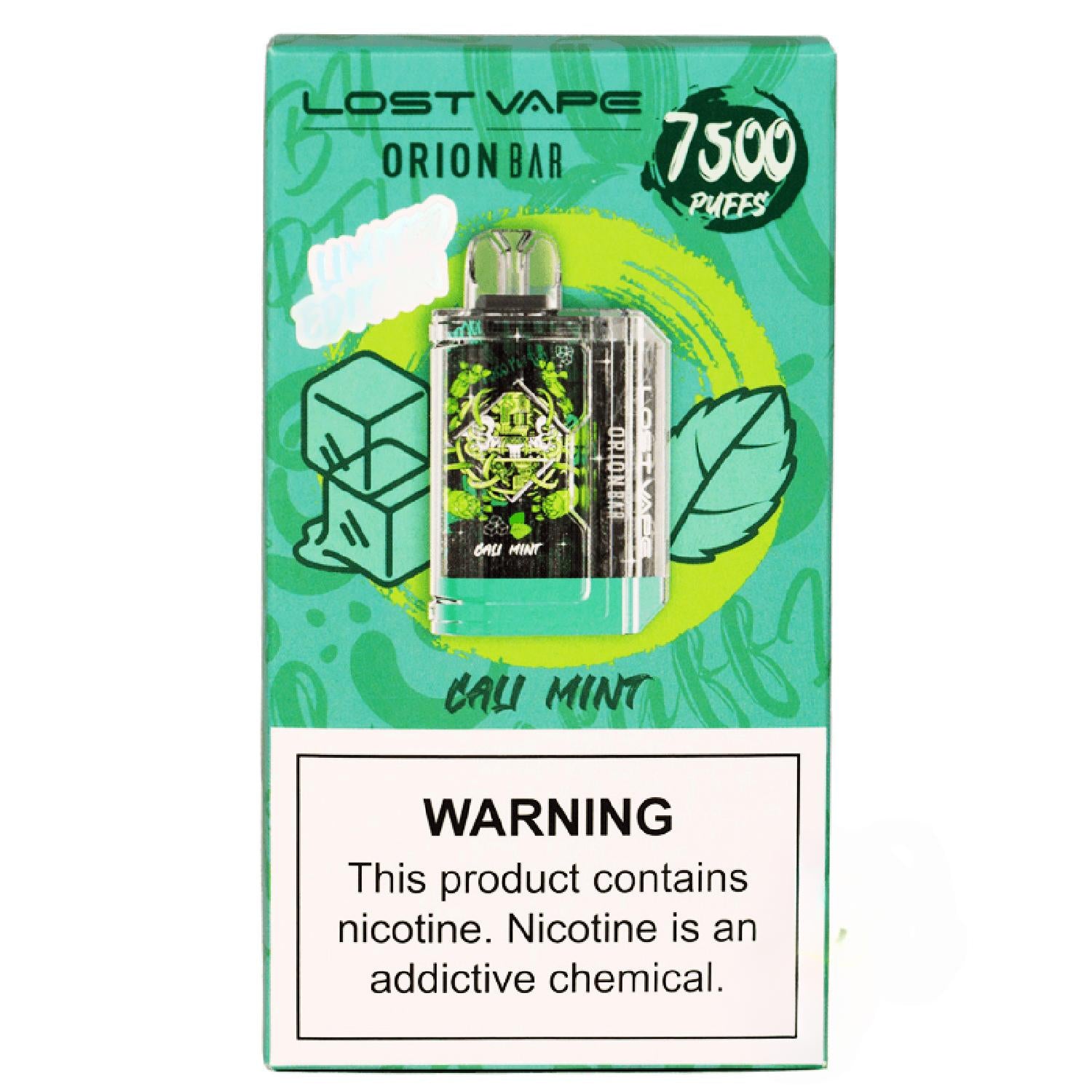 Orion Bar Cali Mint | $10.99 | VAPORBOSS