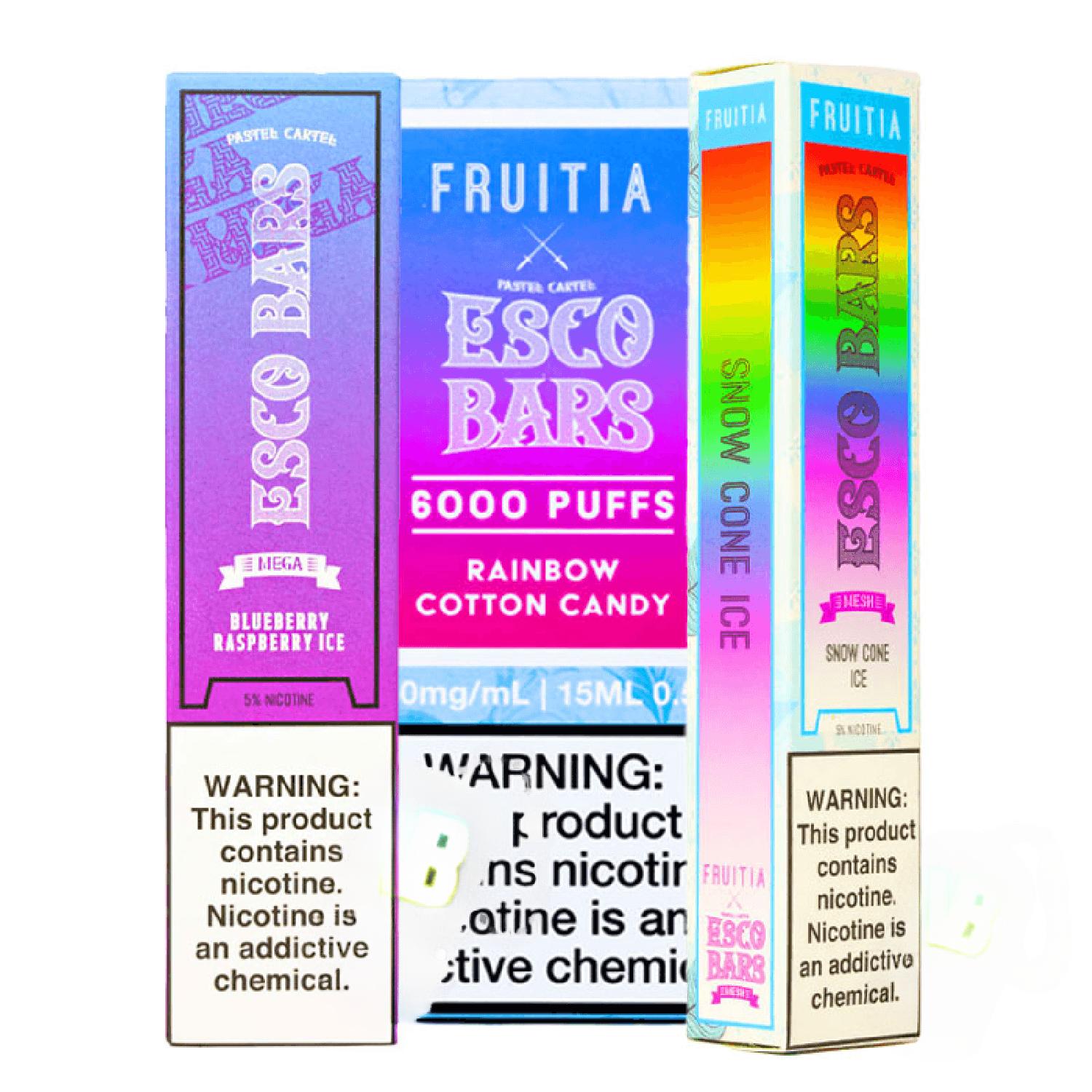 Esco Bars Mega Disposable | 5000 Puffs | 5% Nicotine