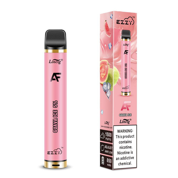 Ezzy AF Disposable Vape LinCig | 1500 puffs | $8.00