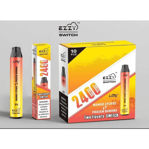 Ezzy Switch Disposable Vape | 2400 Puffs | 5% Nicotine | $8.00
