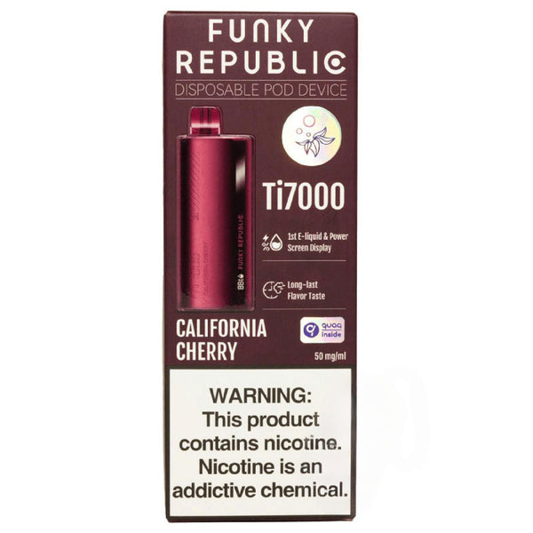 Funky Republic - $11.99 | Ti7000 Disposable Vape
