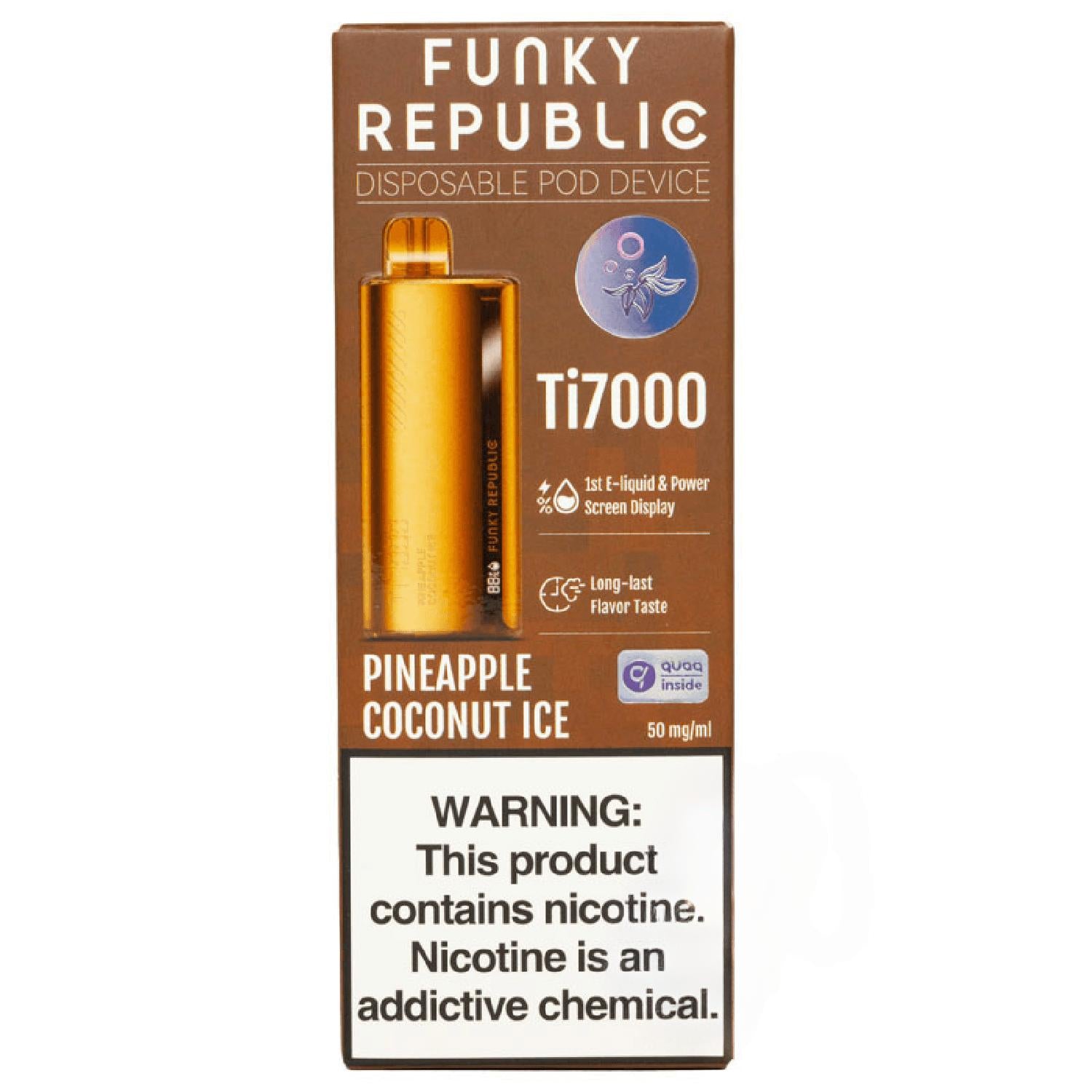 Funky Republic - $11.99 | Ti7000 Disposable Vape